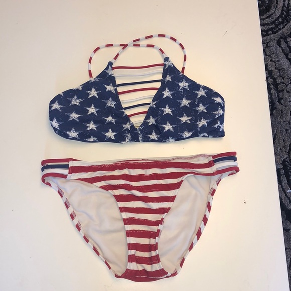 Target | Swim | Target American Bathing Suit Set | Poshmark